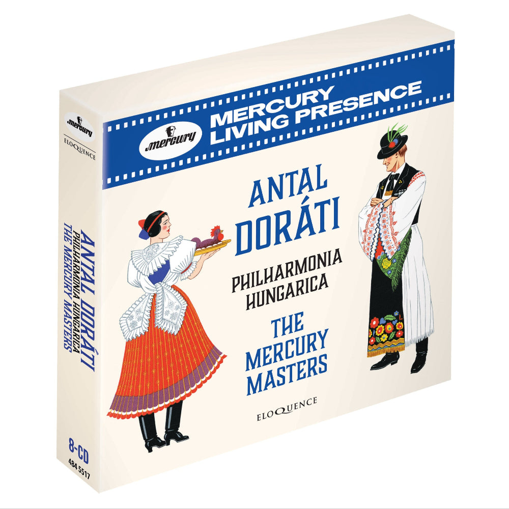 The Mercury Masters (8 CD Box Set) by Antal Doráti & Philharmonia Hungarica | Classics Direct ...