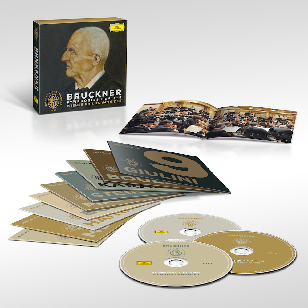 Anton Bruckner / Symphonies 1 - 9 (9CD Box Set) by Wiener Philharmoniker | Classics Direct ...