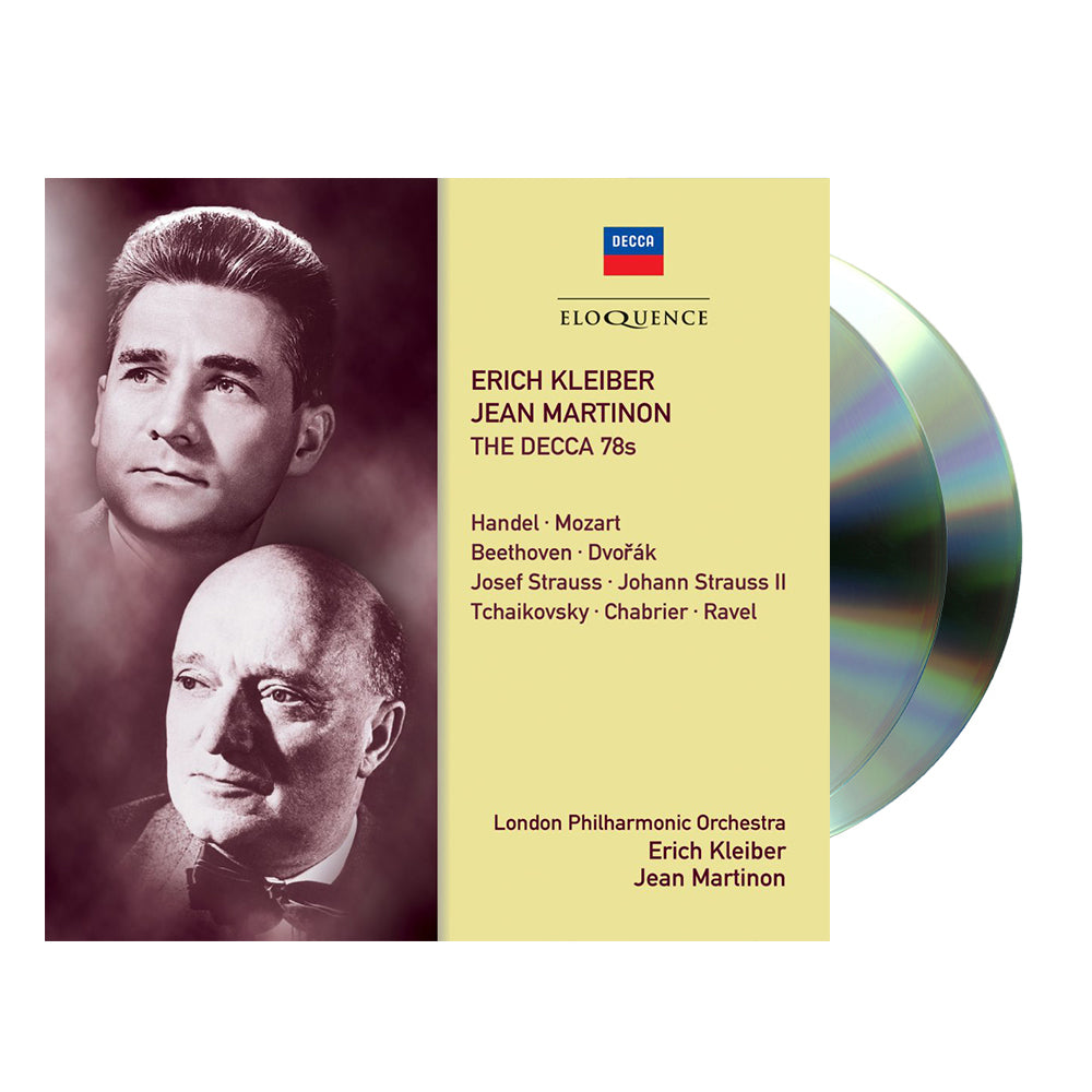 Erich Kleiber, Jean Martinon - The Decca 78s (2CD) | Classics Direct - Classics Direct