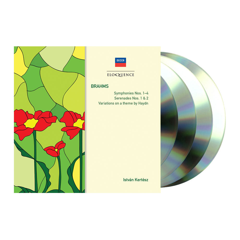 Brahms Symphonies Nos. 1 - 4; Serenades 1 & 2; Haydn Variations (4CD) by István Kertész ...