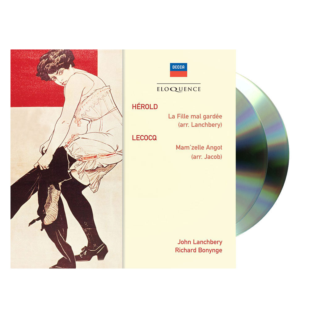 Hérold: La Fille mal gardee; Lecocq: Mam'zelle Angot (2CD) by John Lanchbery / Richard Bonynge ...