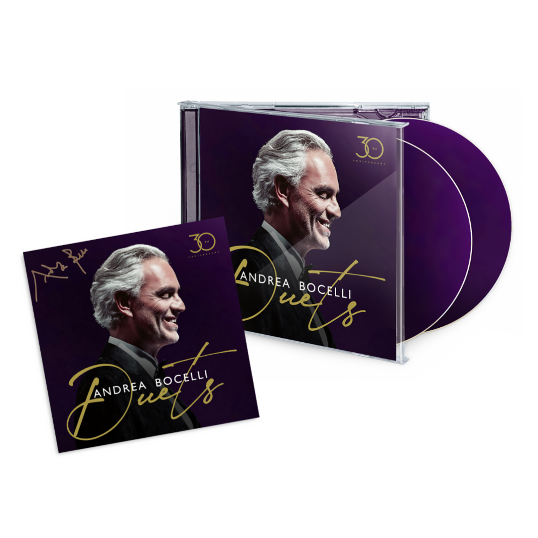 The Duets - 30th Anniversary (2CD) + Signed 12cm Art Card by Andrea ...