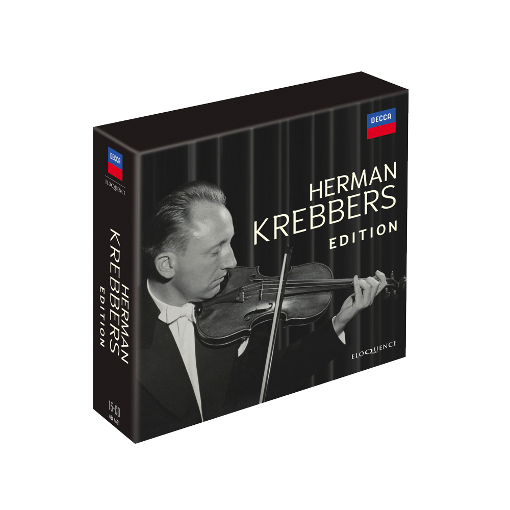 Herman Krebbers Edition (15CD Boxset) by Herman Krebbers | Classics Direct - Classics Direct