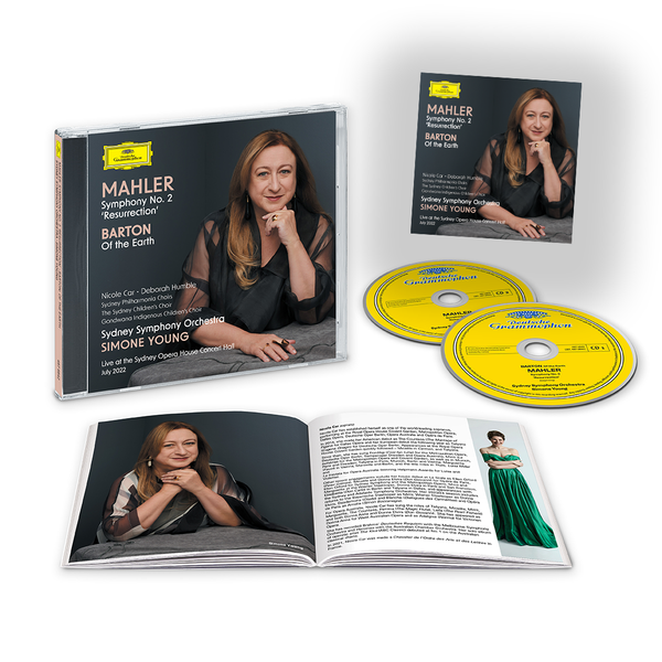 Mahler: Symphony No. 2, Barton: Of the Earth (2CD + Signed Art Card) by ...