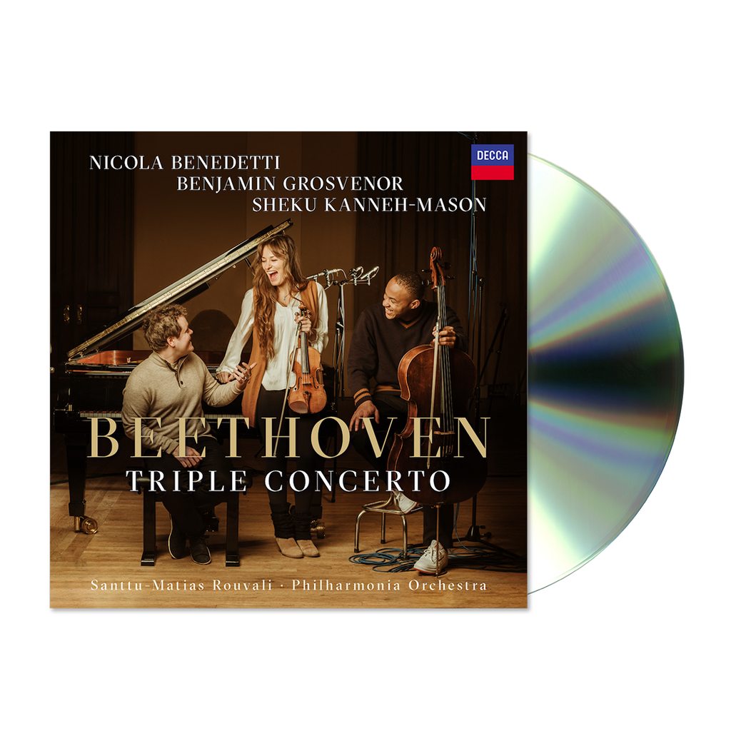 Beethoven: Triple Concerto (CD) by Nicola Benedetti, Sheku Kanneh-Mason, Benjamin Grosvenor ...