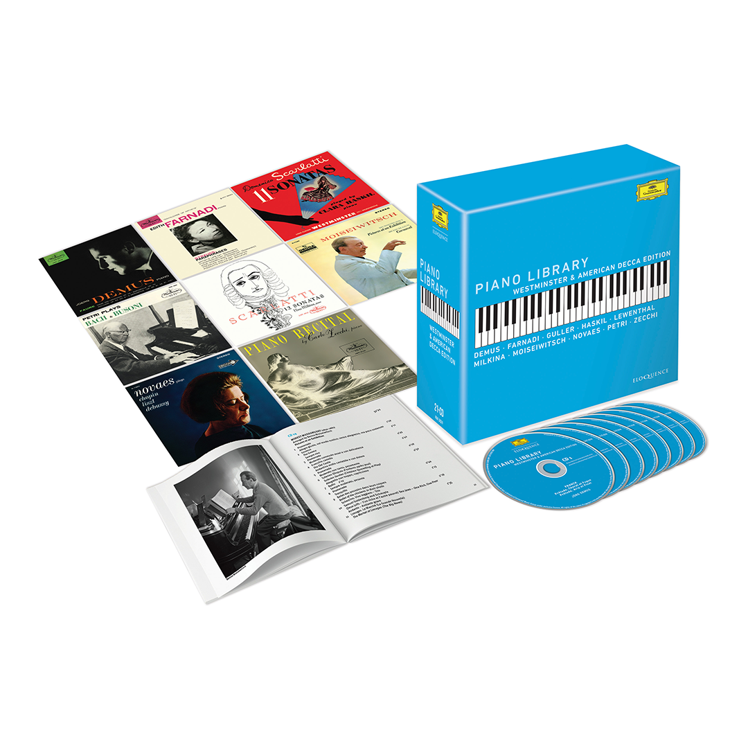 Piano Library - Westminster & American Decca Edition (21CD Box Set) by ...