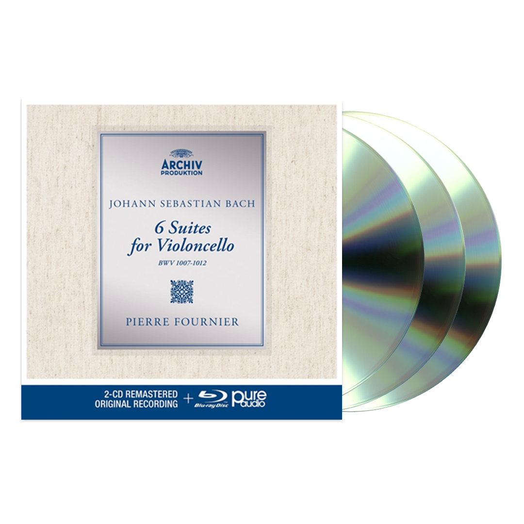 Bach, J.S.: The Cello Suites (2CD + BluRay Audio) by Pierre Fournier ...