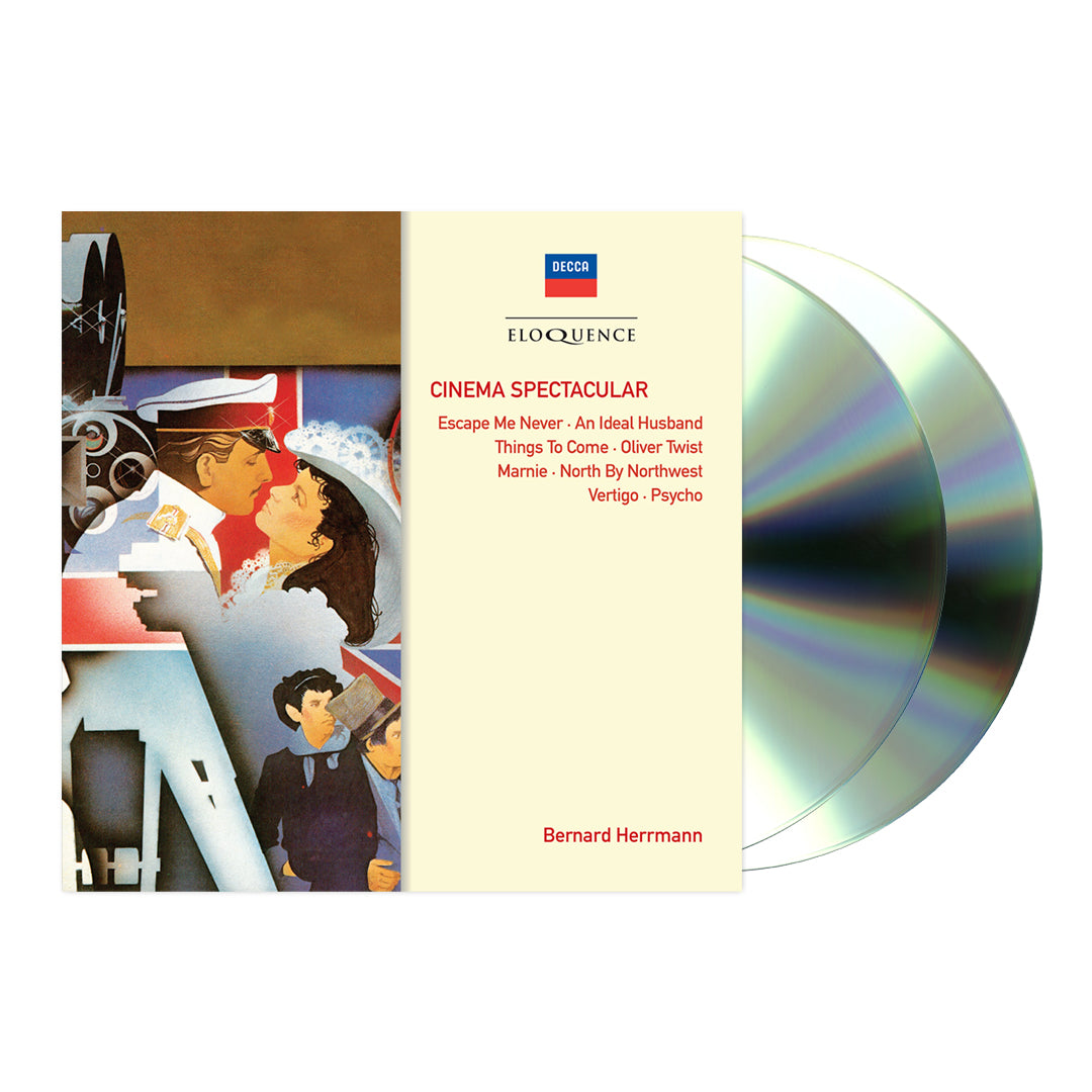 Cinema Spectacular (2CD) by Bernard Herrmann | CLASSICS DIRECT ...