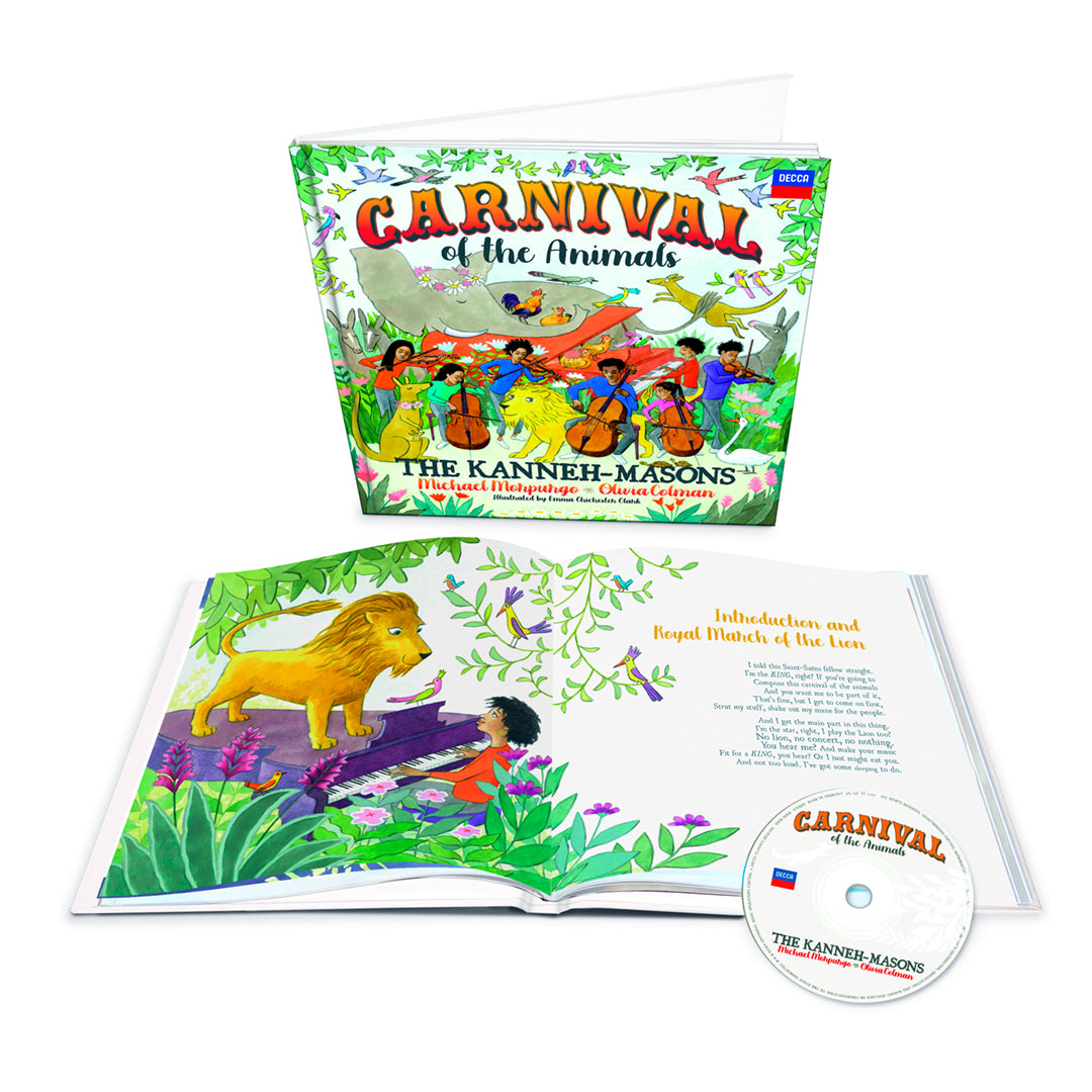 Carnival of the Animals (Deluxe Book + CD) by The Kanneh-Masons ...