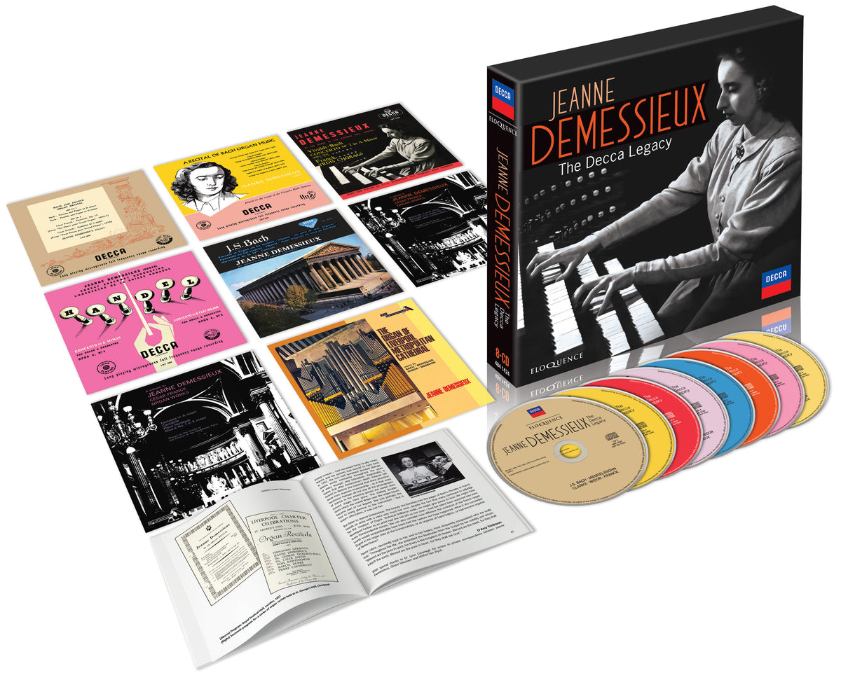 Jeanne Demessieux – The Decca Legacy (8CD) | Classics Direct - Classics ...