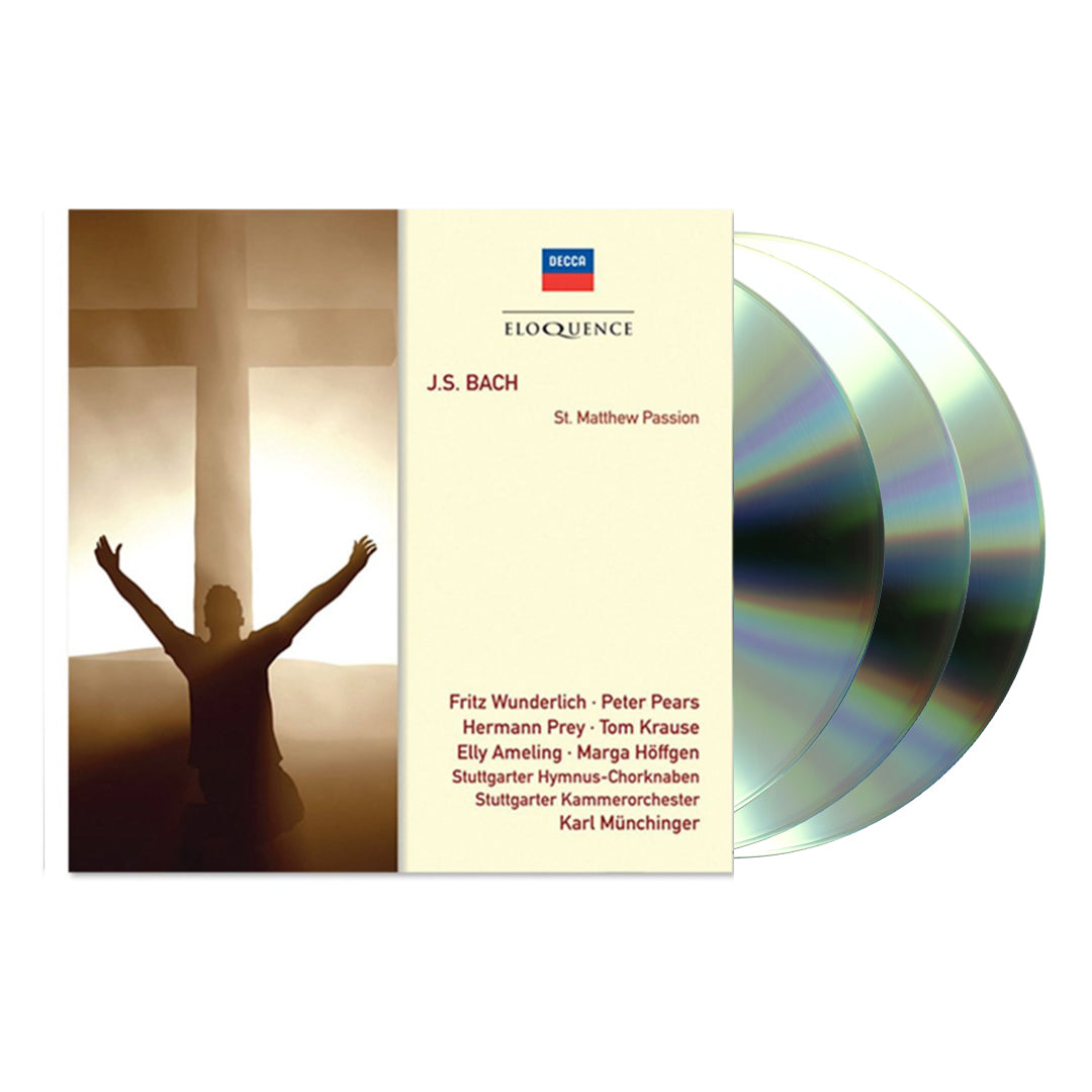 Bach: St Matthew Passion (3CD) by Karl Münchinger | CLASSICS DIRECT ...