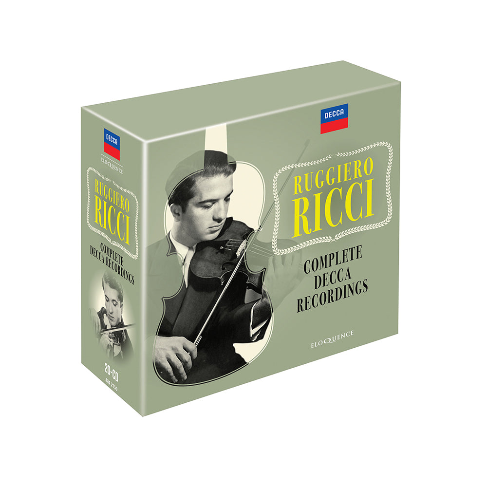 Ruggiero Ricci Complete Decca Recordings (20CD) | Classics Direct ...
