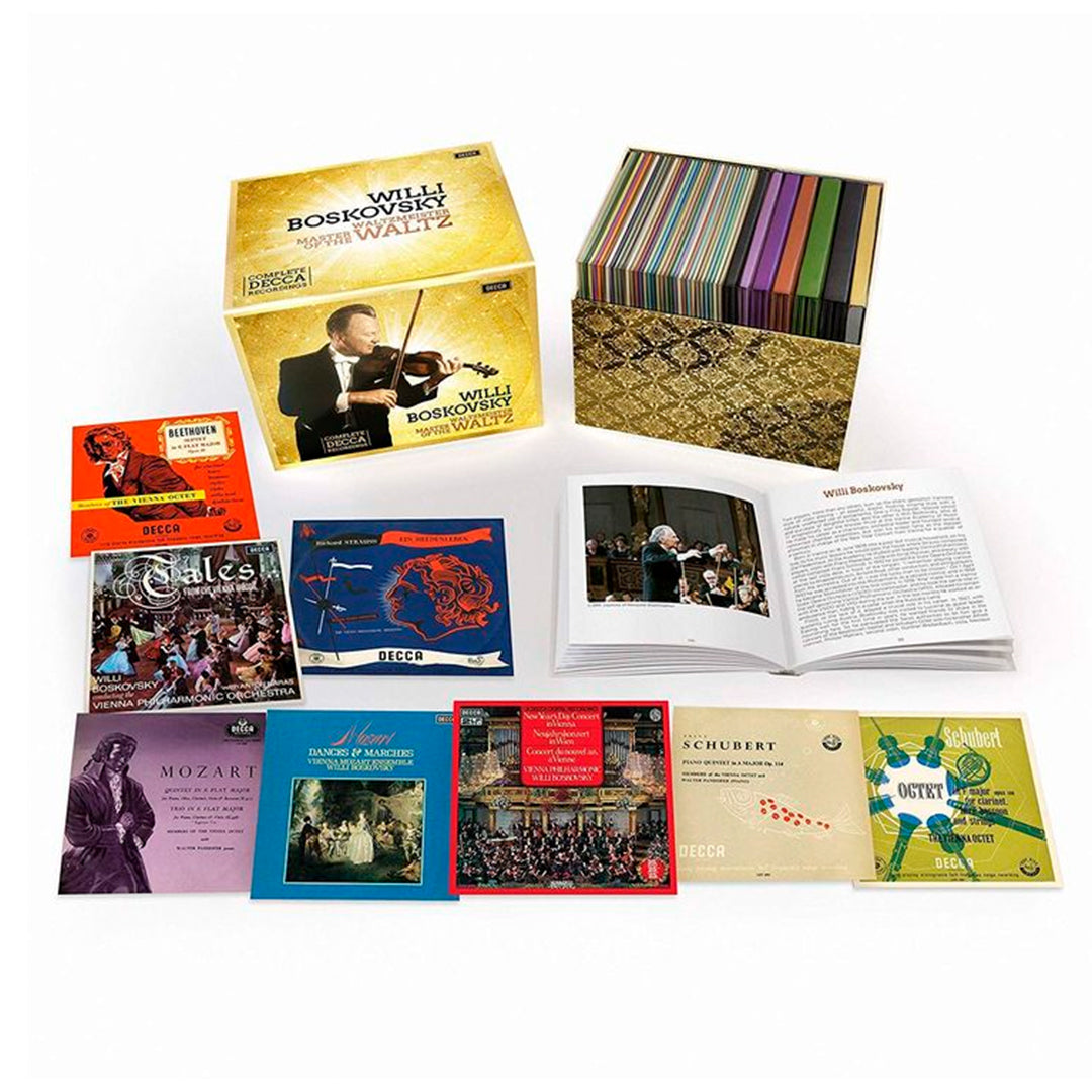 Willi Boskovsky: Complete Decca Recordings (50CD + 2DVD Box Set) by Willi Boskovsky | CLASSICS ...